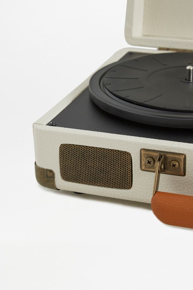 Crosley Cruiser Pebbled Cream Vinyl Record Player | Urban Outfitters UK