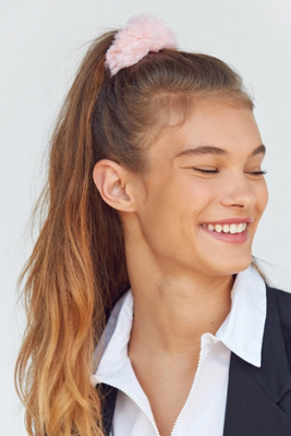 Fuzzy Hair Scrunchie | Urban Outfitters UK