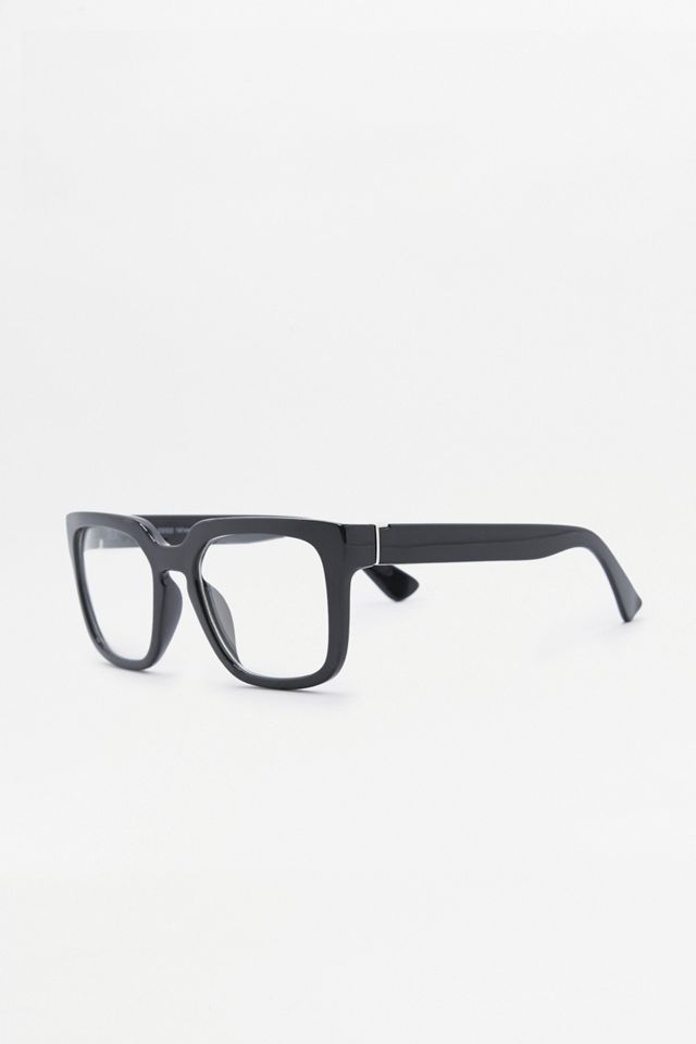 Square Black Frame Readers | Urban Outfitters UK