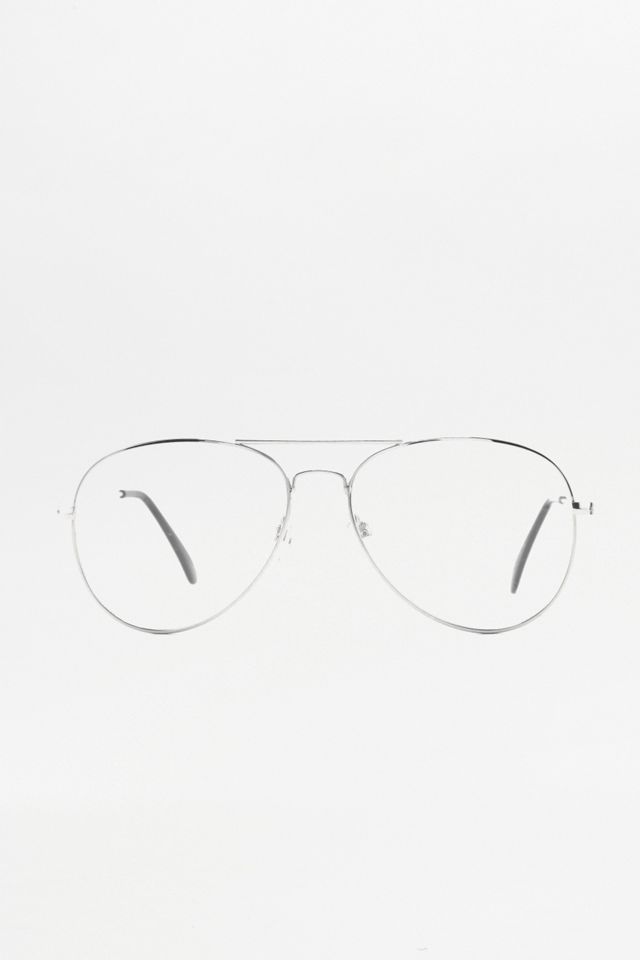 Oversized Aviator Readers | Urban Outfitters FR
