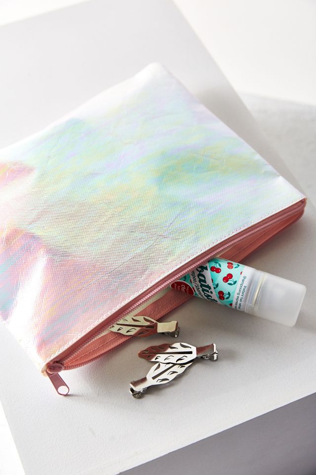 Iridescent Silver Pouch | Urban Outfitters UK