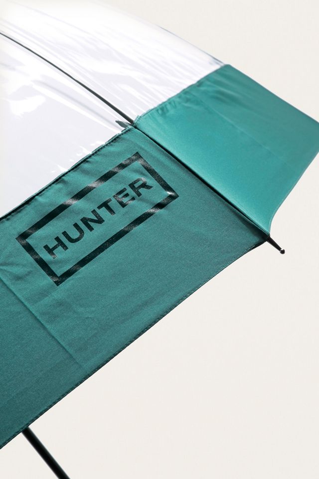 Hunter Green Bubble Umbrella | Urban Outfitters UK