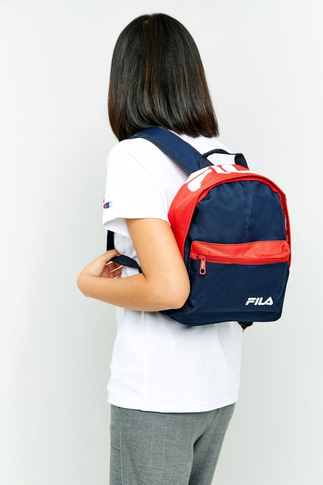 FILA Red And Blue Backpack | Urban Outfitters UK