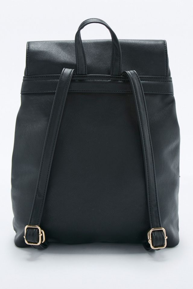 Black Suede Fringe Backpack | Urban Outfitters UK