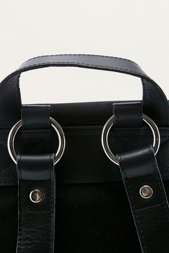 Sandqvist Mika Small Black Backpack | Urban Outfitters UK