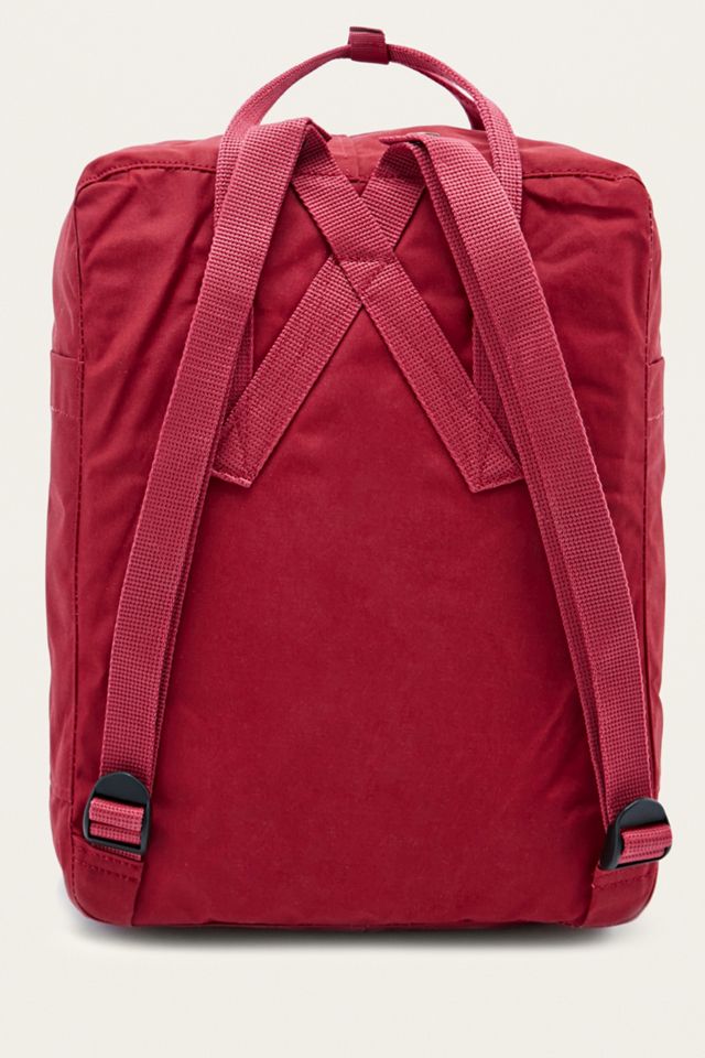 Fjallraven Kanken Classic Ox Red and Royal Blue Backpack | Urban ...