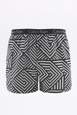 Calvin Klein Reflective Line Woven Boxers | Urban Outfitters UK