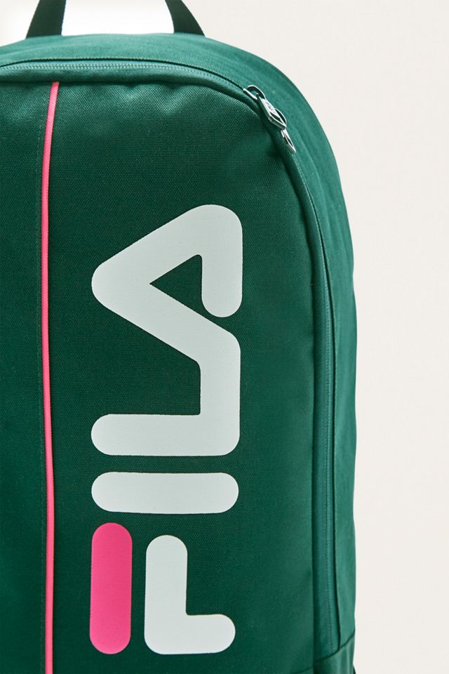 FILA Salvatore Green Backpack | Urban Outfitters UK