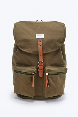 Sandqvist Roald Olive Backpack | Urban Outfitters UK