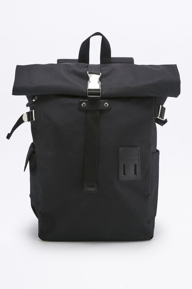 Harvest Label Black Rolltop Backpack 2.0 | Urban Outfitters UK