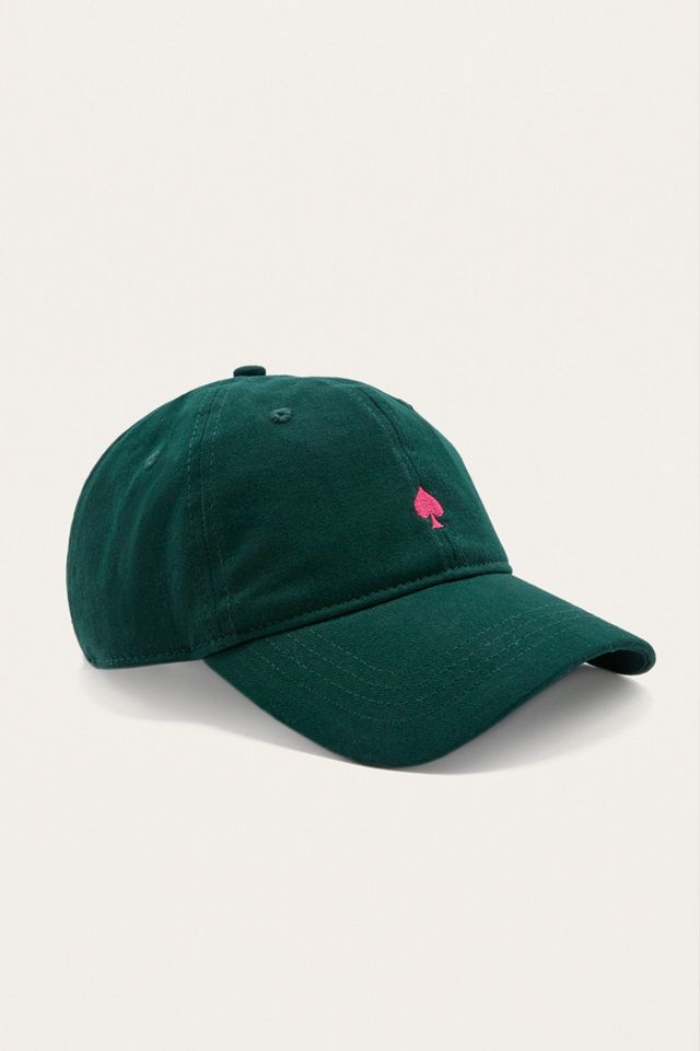 UO Green Spade Embroidery Cap | Urban Outfitters UK