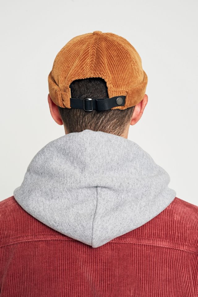 UO Tan Cord Docker Cap | Urban Outfitters UK
