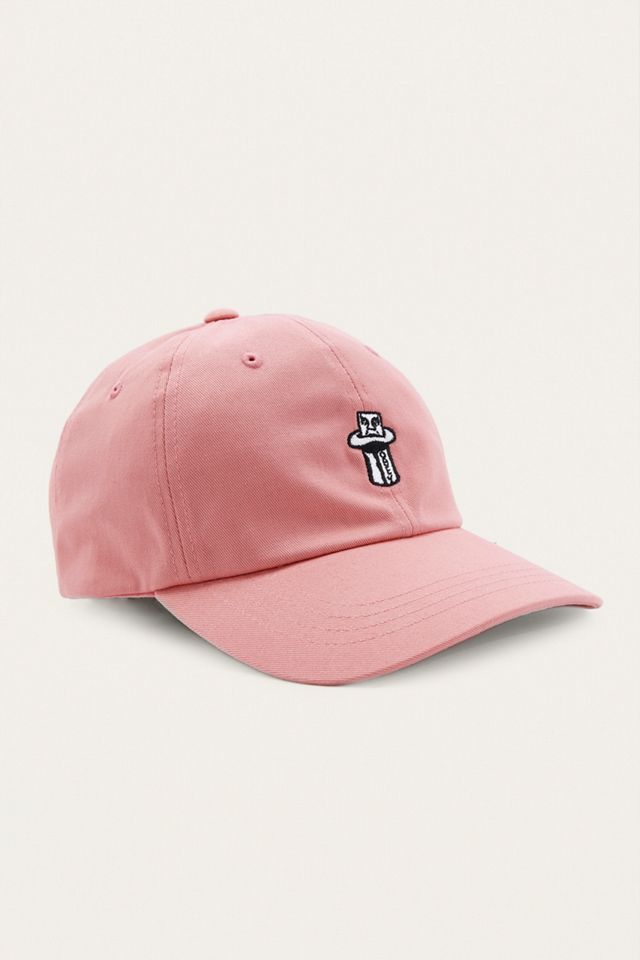 OBEY Illusion Pink 6-Panel Cap | Urban Outfitters UK