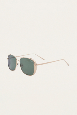 Quay Weekend Warrior Gold Lens Sunglasses | Urban Outfitters UK